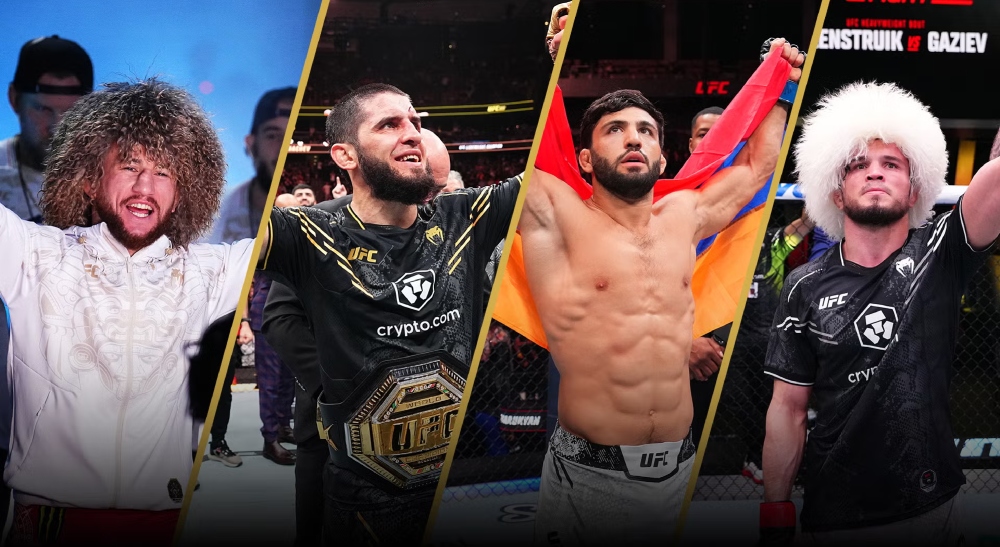 UFC 311: Makhachev vs. Tsarukyan – Kampkort og norske tider